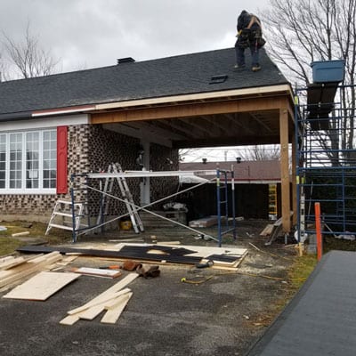 Couvreur toiture pour toit plat et en pente à Lévis et Québec